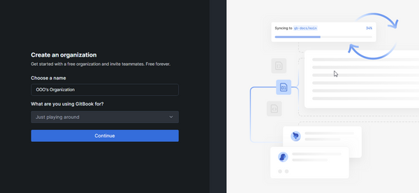 GitBook을 사용해 보자